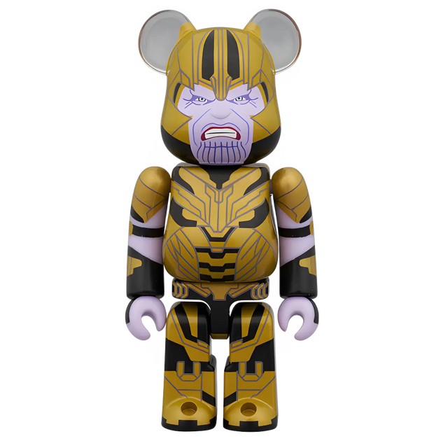 BE@RBRICK Chase MARVEL Infinity Saga Black Thanos 100%