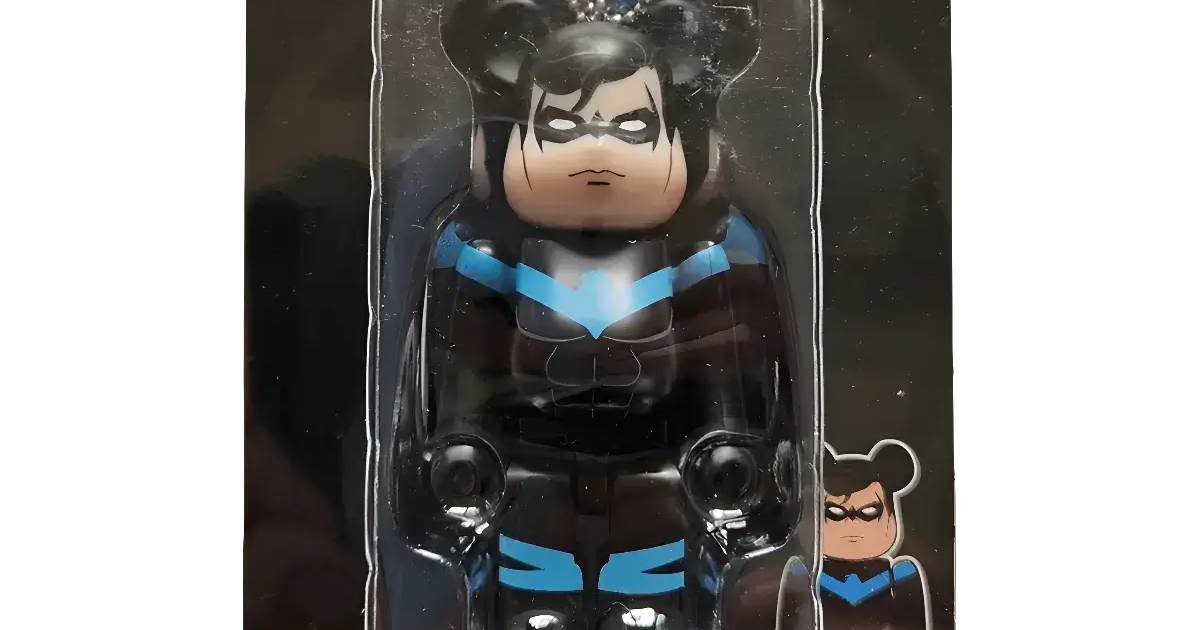 BE@RBRICK DC Nightwing 100% | MyBearBrick.de
