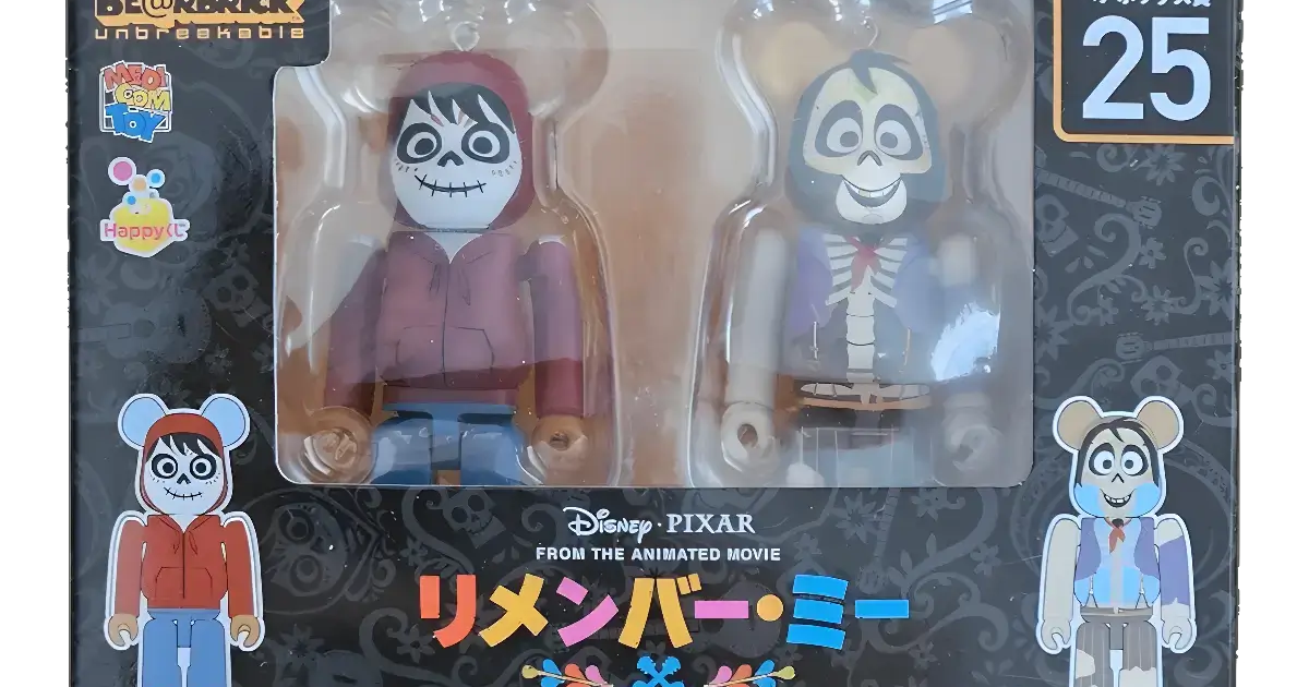BE@RBRICK Disney Pixar Miguel & Héctor [Coco] 100%