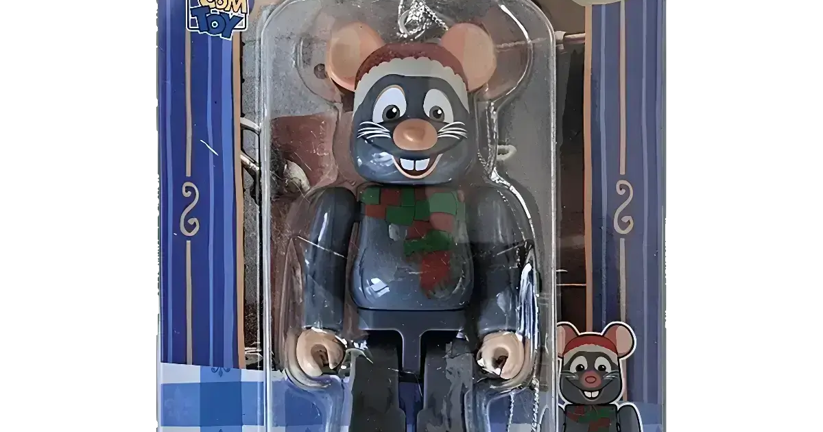 BE@RBRICK Pixar Christmas Party: Remy Christmas Version 100%