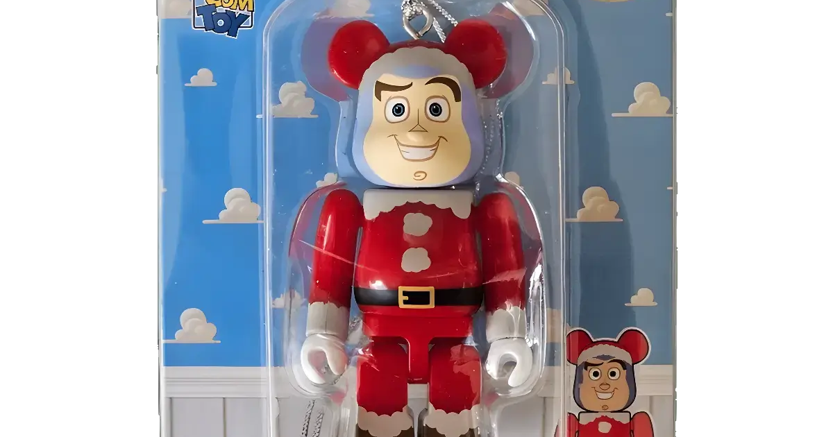 BE@RBRICK Pixar X-Mas Party: Buzz Lightyear Santa 100%