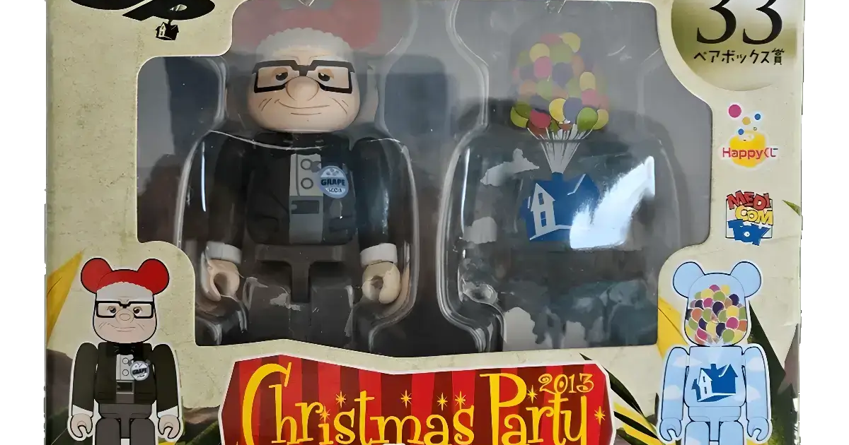 BE@RBRICK 100%: Pixar Old Man Carl & Flying House