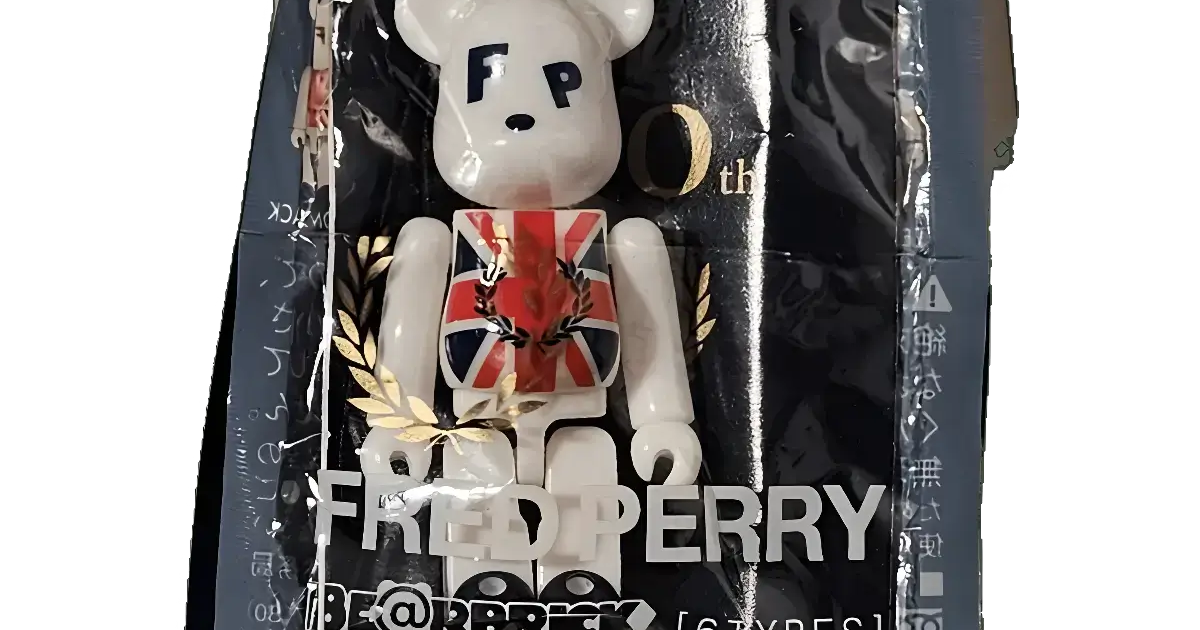 BE@RBRICK Lipton × Fred Perry UNION JACK 70%