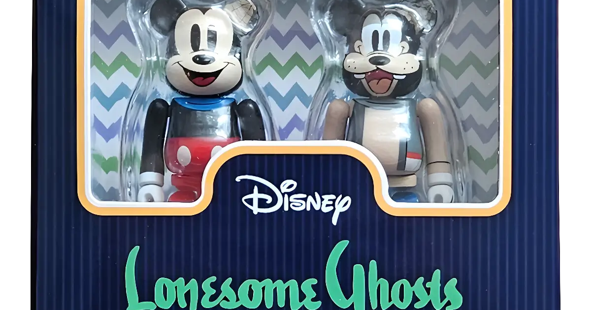 BE@RBRICK Mickey & Goofy - Lonesome Ghosts 2er-Set 100%