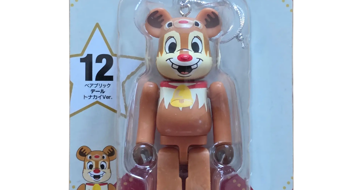 BE@RBRICK Disney Special Ornament Dale Reindeer Ver. 100%
