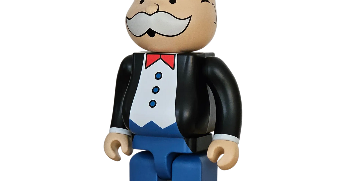 BE@RBRICK Mr. Monopoly [Monopoly] 400% | MyBearBrick.de